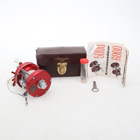 FISKERULLE, Abu Garcia, Ambassadeur No 5000. Samlarföremål - Fiskeutrustning - Auctionet