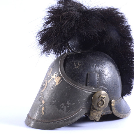 ARTILLERI KASK, modell 1845, manskap. Vapen & Militaria - Uniformer ...