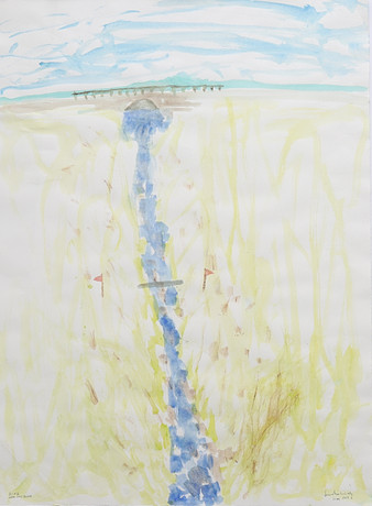 JEAN BOLINDER. "DITCH NEAR ÖRESUND". Art - Paintings - Auctionet