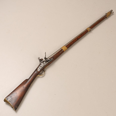 Flint lock musket, M/1815 repair model, Sweden. Weapons & Militaria ...