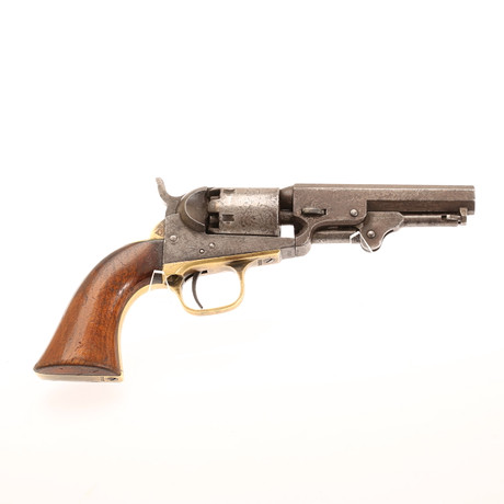 BLOCK REVOLVER, Colt pocket model 1849, USA. Weapons & Militaria - Guns ...