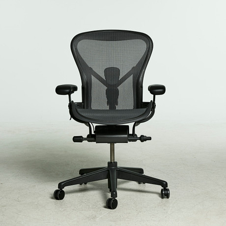 BILL STUMPF & DON CHADWICK. office chair, model "Aeron", Herman Miller ...