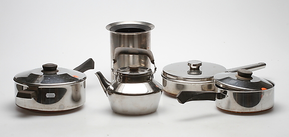 STAINLESS STEEL, 5 parts, Denmark and Sweden. Silver & Metals - Other ...