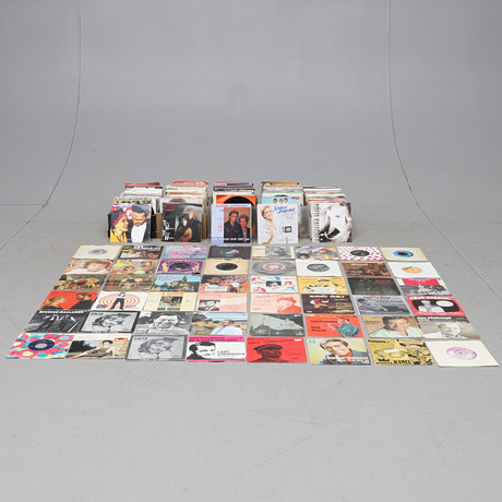 EP-SKIVOR samt SINGLAR, 1900-tal. Övrigt - Övrigt - Auctionet