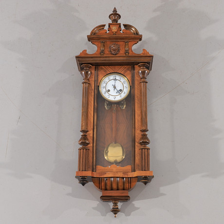 WALL CLOCK, mahogany, New Renaissance, Junghans. Clocks & Watches ...