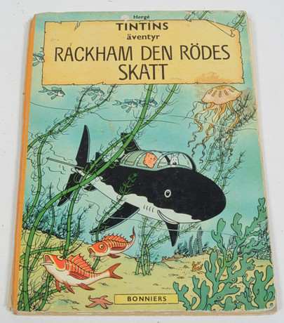 Rackham den rödes skatt. Böcker, Kartor & Handskrifter - Auctionet