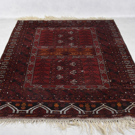 MATTA, handknuten, 210x150 cm. Mattor & Textil - Mattor - Auctionet