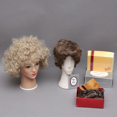 PERUKER, 3 st, René of Paris & Dimples collection, modakryl ...
