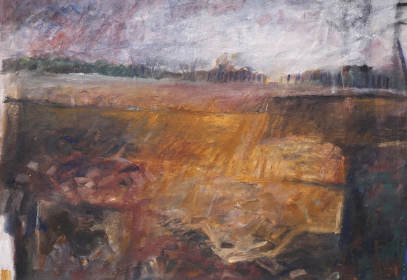 MAGNUS JACOBSSON. "Revsudden om våren", olja på duk, ej signerad. Konst ...