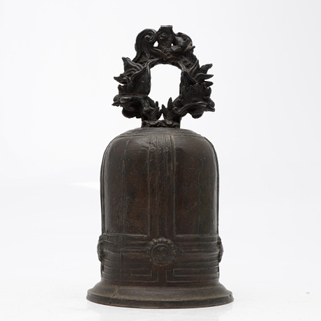 Chinese bronze temple bell, probably Ming, 17th Century. Asiatica ...