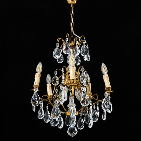 CHANDELIER, 20th century, rococo style. Lighting & Lamps - Ceiling ...