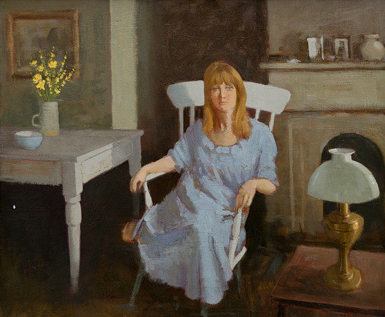 ALFRED HEYWORTH (1926-1976). IN THE DINING ROOM. Art - Paintings ...