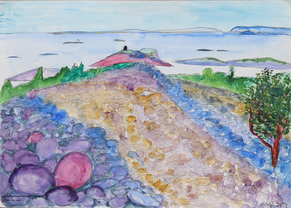 JEAN BOLINDER. "HIGHLY LOCATED COBBLESFIELD, NORTH COAST". Art ...