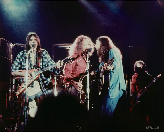 ED FINNELL. Neil Young, David Crosby, Graham Nash and The Stray Gators ...