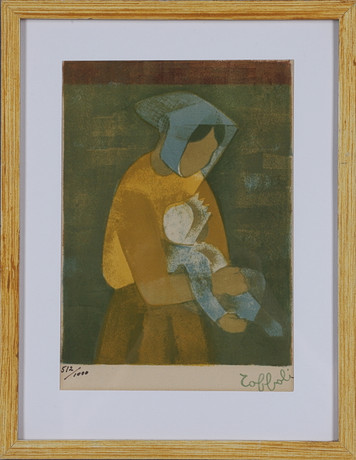 LOUIS TOFFOLI. 3 pcs, color lithographs, signed and numbered. Art ...