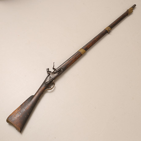 Flint lock musket, M/1811, Sweden. Weapons & Militaria - Guns & Rifles ...
