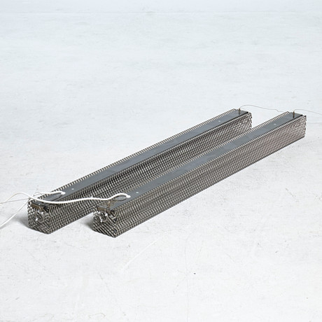 FRONT DESIGN. "Grid", pendant lights, 1 pair, Zero, designed in 2011 ...