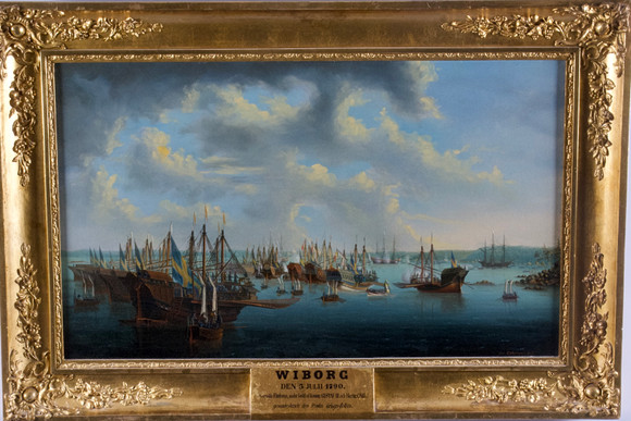 PER WILHELM CEDERGREN. Wiborg On 3 July 1790, The Swedish Fleets under ...