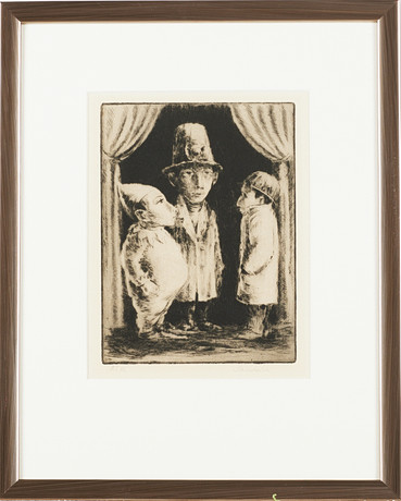 BÖRJE SANDELIN. trio, signed Sandelin, 25 copies, etching, sheet ...