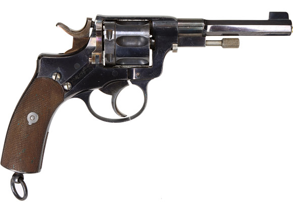 127. REVOLVER, Swedish, Double Action, make Husqvarna, model 1887 ...
