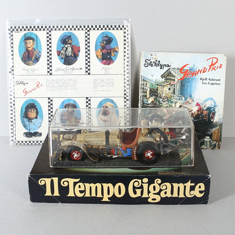 MODEL CAR Il Tempo Gigante + Original box + book and LP. Toys - Auctionet