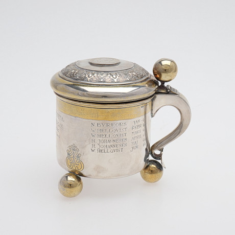 STOP MED LOCK, silver, GAB, 1907. Silver & Metall - Silver - Auctionet