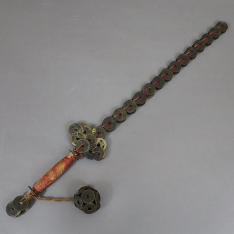 - COIN SWORD - China, amulet made of traditional cash coins. Asiatica ...