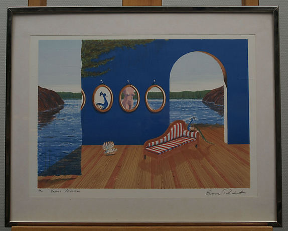 SUNE RUDNERT. Litografier, 2 stycken, 188/200 och ej numrerad ...