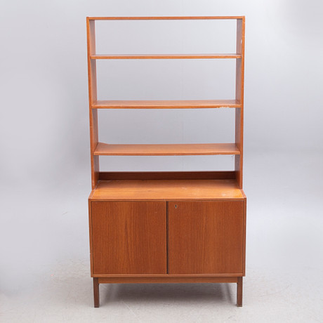 BOKHYLLA, tvådelad, 1950/60-tal. Möbler - Skåp & Hyllor - Auctionet
