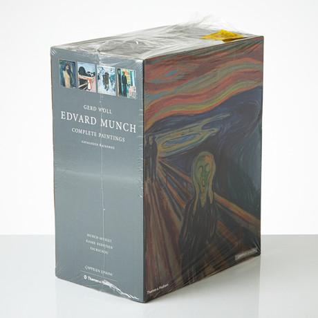 Munch Complete Paintings Catalogue Raisonné 4 vol. Böcker, Kartor ...
