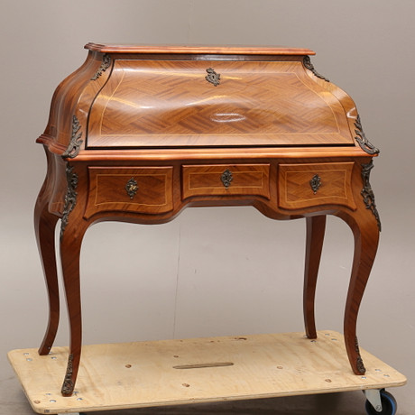 SLIDE-FLAP SECRETARY, rococo style, 19th/20th century. Furniture ...