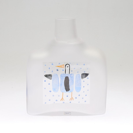 VAS, glas, Jan Wiberg, Lindshammar, monogramsignerad. Glas - Konstglas ...