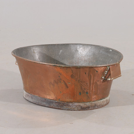 BALJA, koppar, 1800/1900-tal. Silver & Metall - Tenn, Mässing & Koppar ...