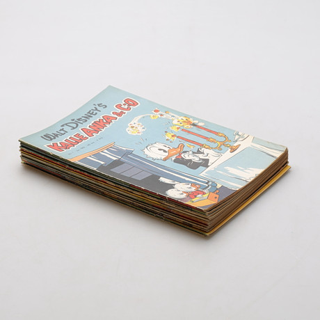 KALLE ANKA & CO, komplett årgång, 1951. Böcker, Kartor & Handskrifter ...