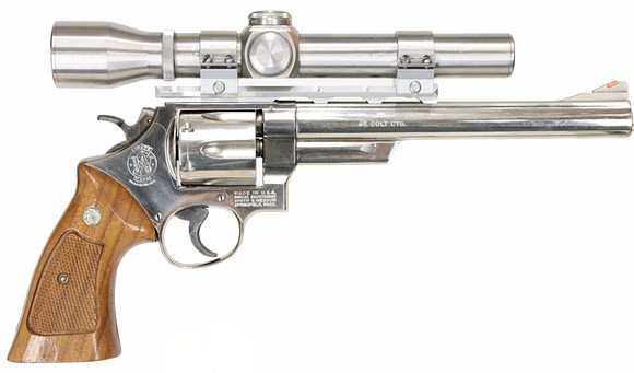 173. REVOLVER, amerikansk, Double Action, fabrikat Smith & Wesson ...