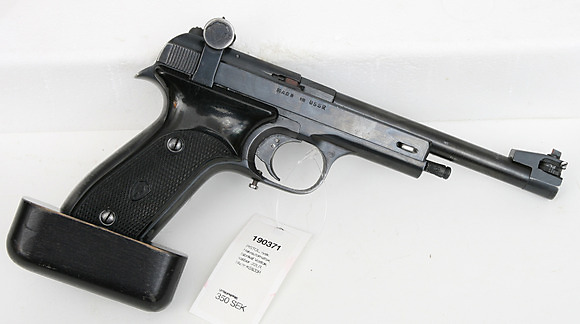 (292) PISTOL, Russian, Semi-automatic, made by Vostok, caliber .22LR ...