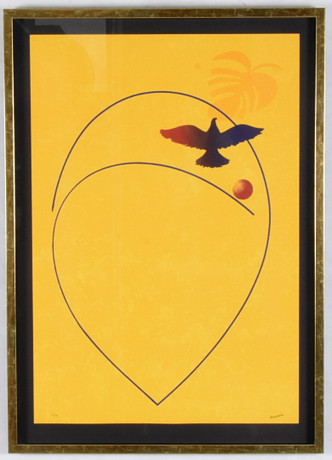 CARL FREDRIK REUTERSWÄRD. Färglitografi. Konst - Grafik - Auctionet