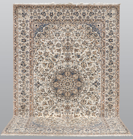 MATTA, persisk, Nain part silk s.k 9LAA. 334 x 213. Mattor & Textil ...