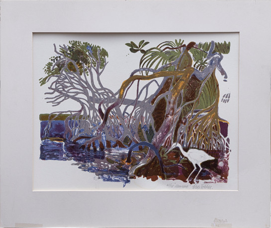 CLAES FOLCKER. LITO, signerad, 1900-tal. Konst - Grafik - Auctionet