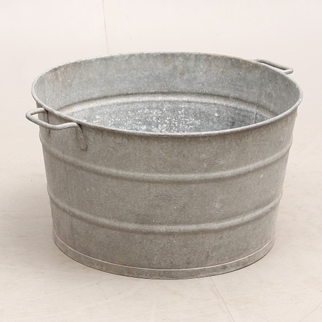 ZINKBALJA med handtag. Övrigt - Övrigt - Auctionet