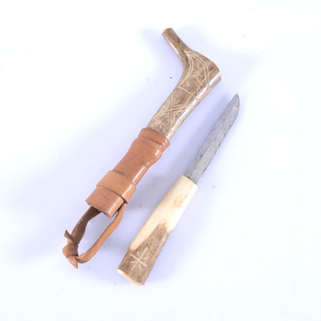KNIFE, Sami work. Weapons & Militaria - Edged weapons - Auctionet