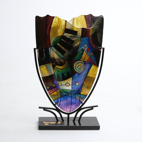 GLASSKULPTUR, Benjamin, RBA, modern. Glas - Konstglas - Auctionet