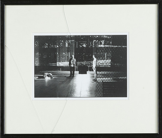 PHOTOGRAPH, from Lars Norén's performance, "Personkrets 3:1" in Oslo ...