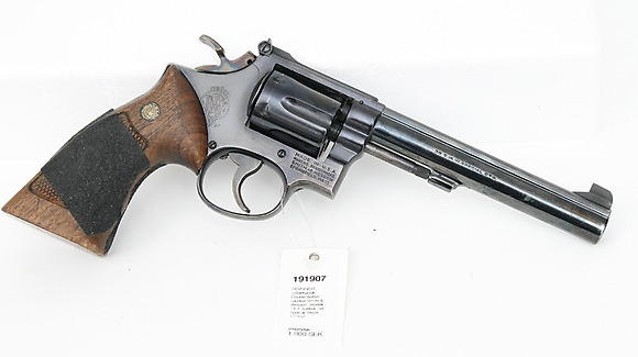 REVOLVER, American, Double Action, made by Smith & Wesson, model 14-1 ...