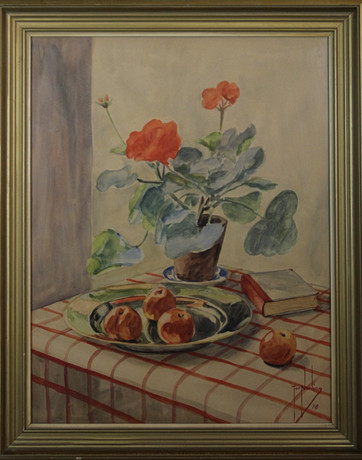 TOR NORLING. AKVARELL, signerad. Konst - Måleri - Auctionet