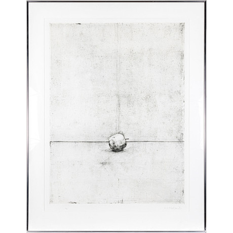 PER GUNNAR THELANDER. Apple, drypoint, signed and numbered 23/27. Art ...