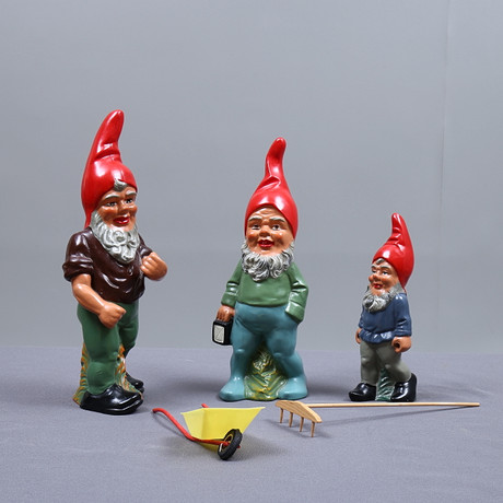 TOMTAR, 3 pcs, ceramic, labeled Heissner, West Germany. Ceramics ...