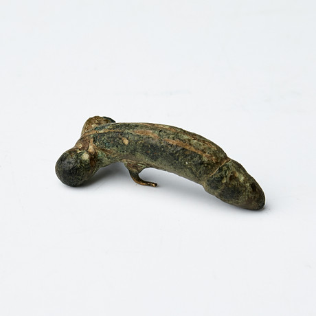 FALLOSAMULET so-called Fascinus, Rome, approx. 0-400 kr, made as a ...