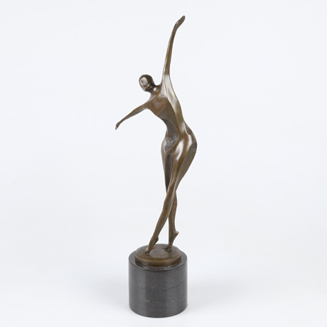 MAX MILO (FÖDD 1938). Modell, brons, signerad Milo. Konst - Skulptur ...