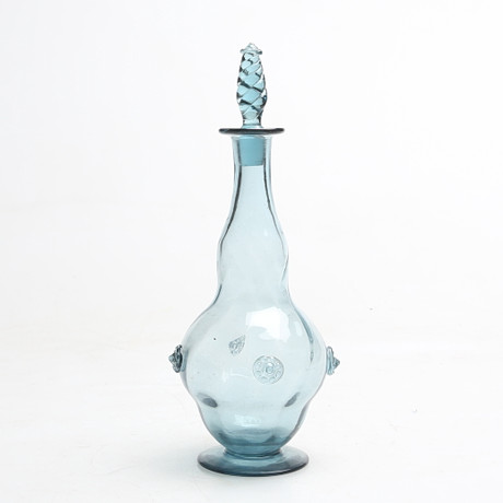 CARAFE with stopper, Gabriel Burmeister, Målerås, early 1920s/30s ...